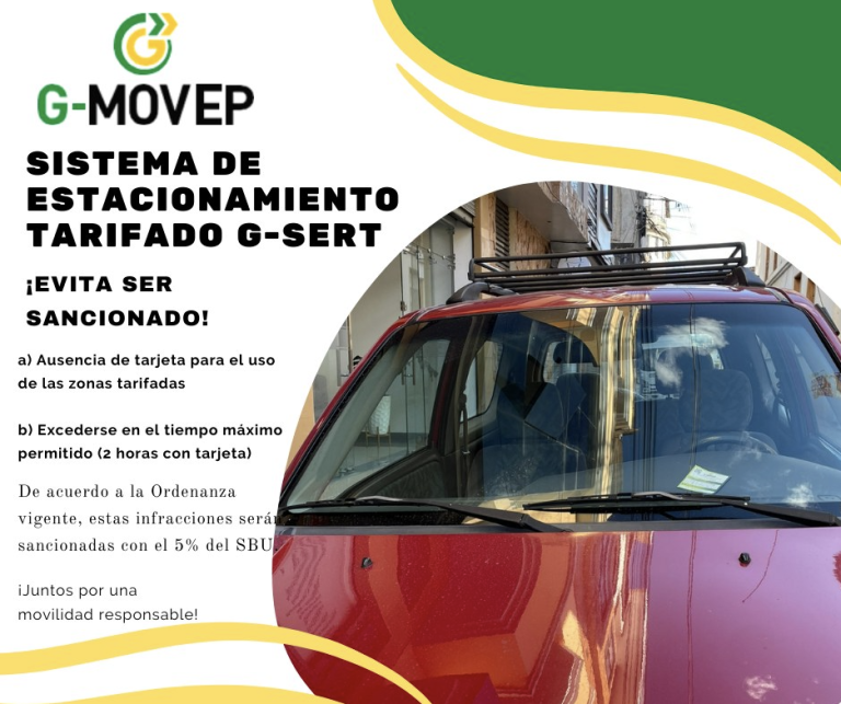 PARQUEO ROTATIVO TARIFADO G-SERT – G-MOVEP